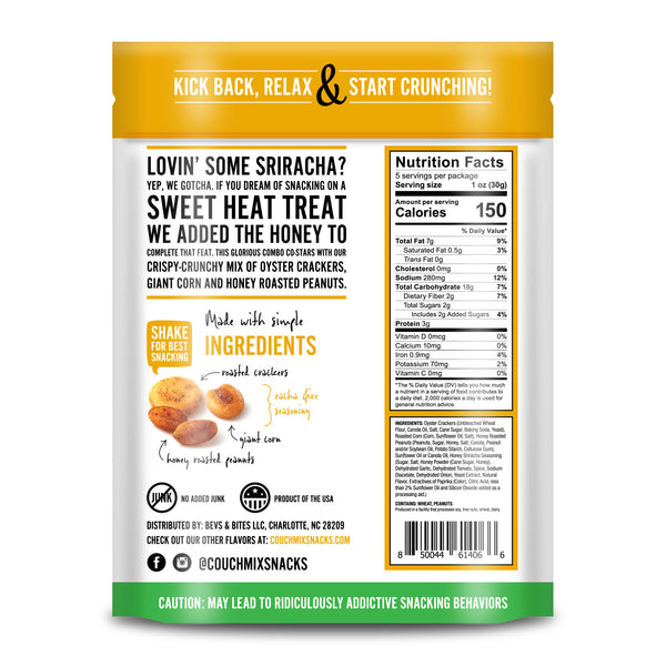 Couch Mix® - Honey Sriracha in 2 sizes | Bruce Julian Heritage Foods